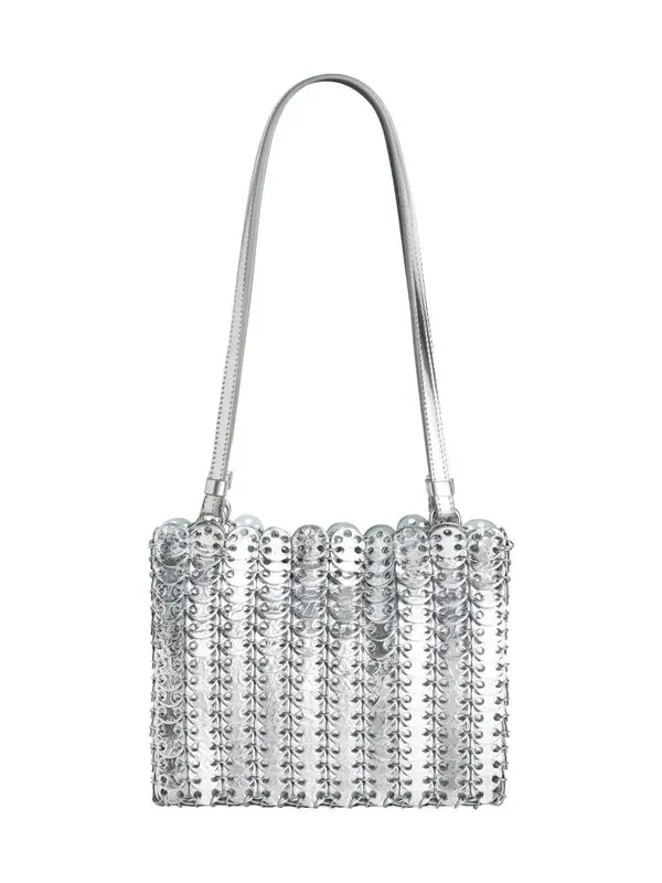 Rabanne Metallic Shoulder Bag - Silver