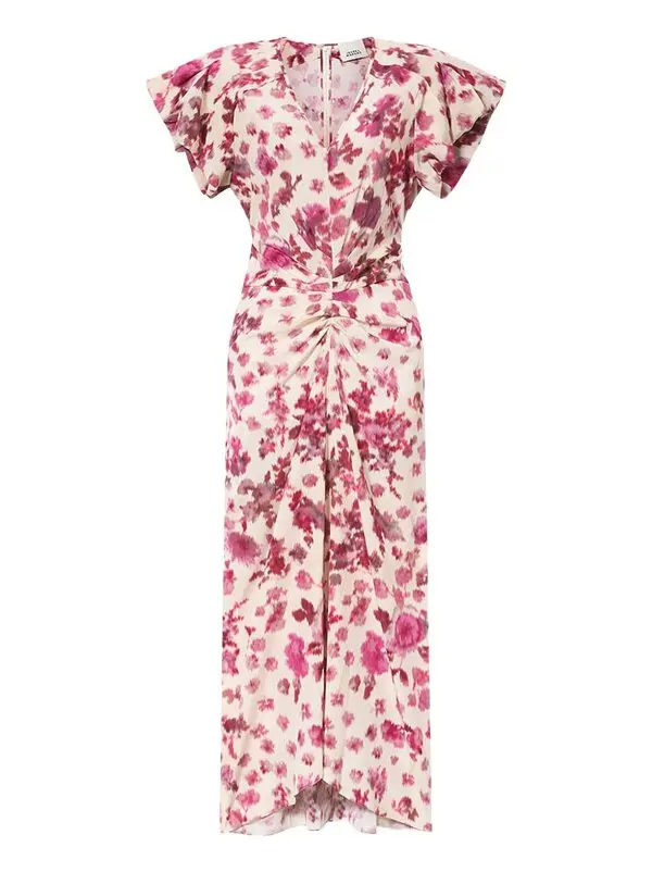 Isabel Marant Étoile Terenae Printed Silk Dress - Multicolor