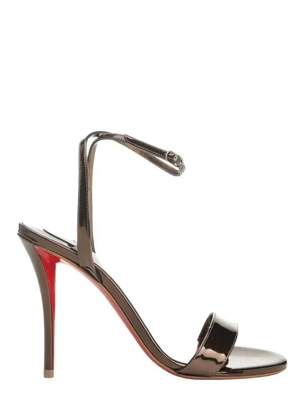 CHRISTIAN LOUBOUTIN Heeled Sandal - Gold