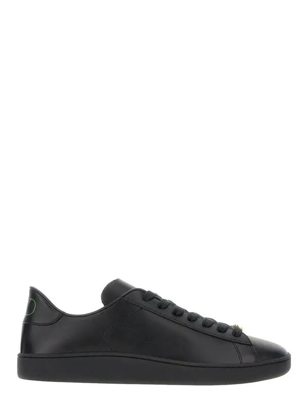 Valentino Garavani Lace-up Leather Sneakers - Multicolor