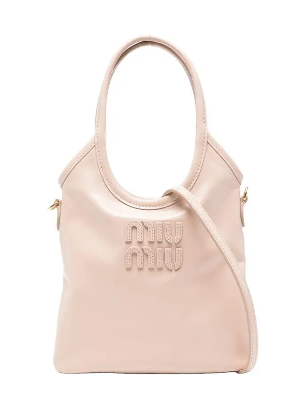 Miu Miu Leather Top Handle Handbag - Multicolor