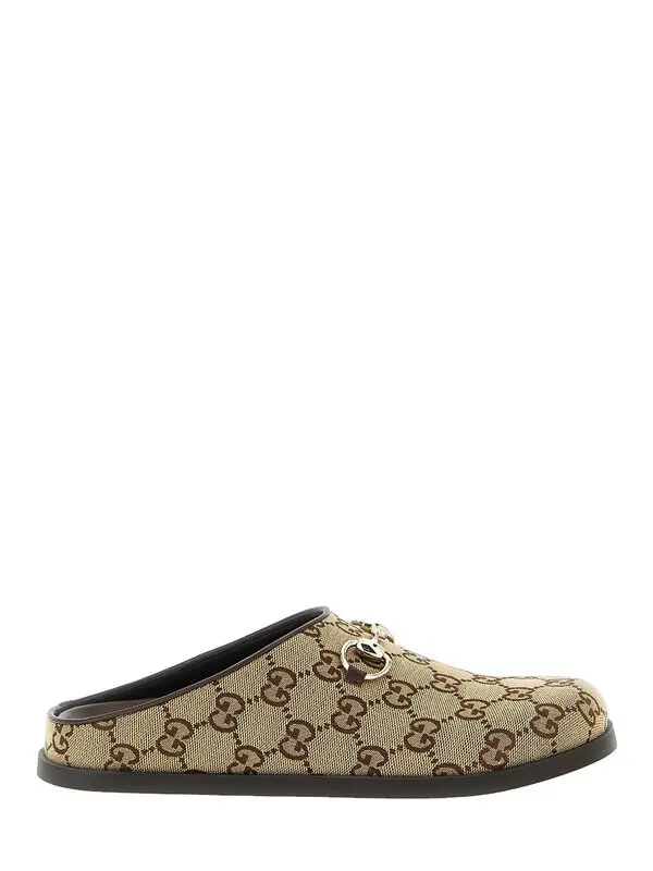 Gucci Monogram Clog - Cream