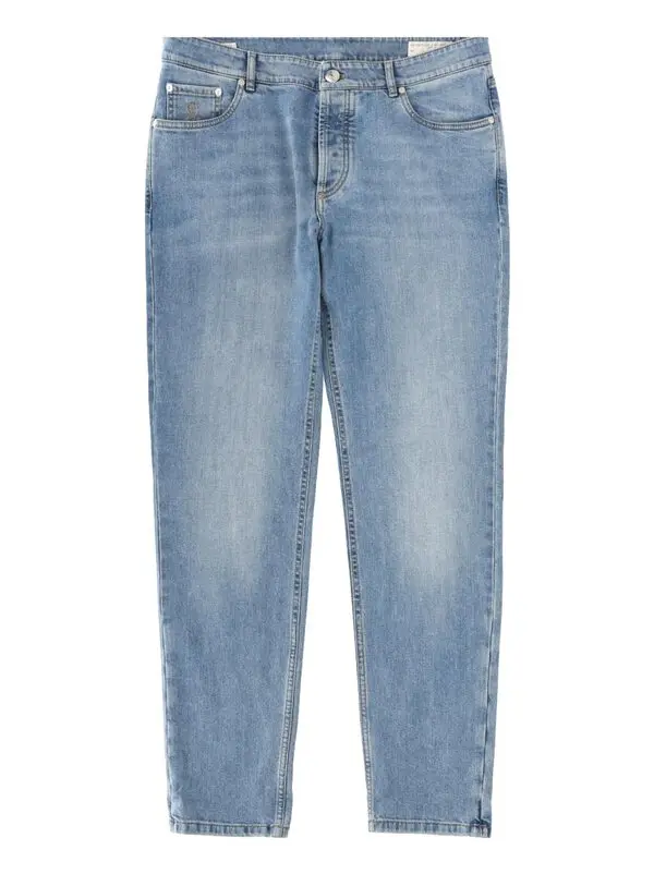 Brunello Cucinelli Traditional Fit Jeans - Blue
