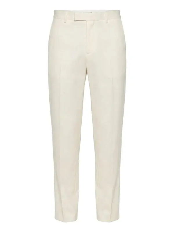 Fendi Wool Tailored Trousers - Multicolor