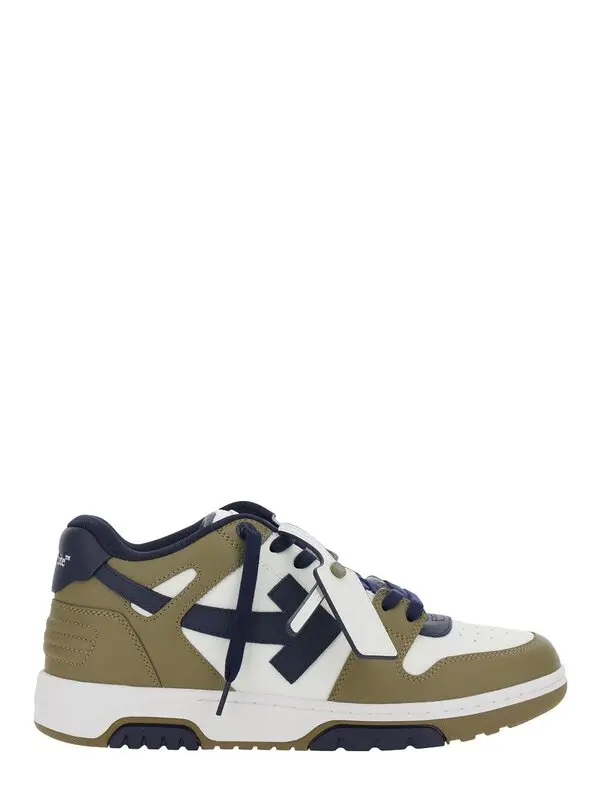 Off-White Out Of Office' Leather Lace-up Sneakers - Multicolor