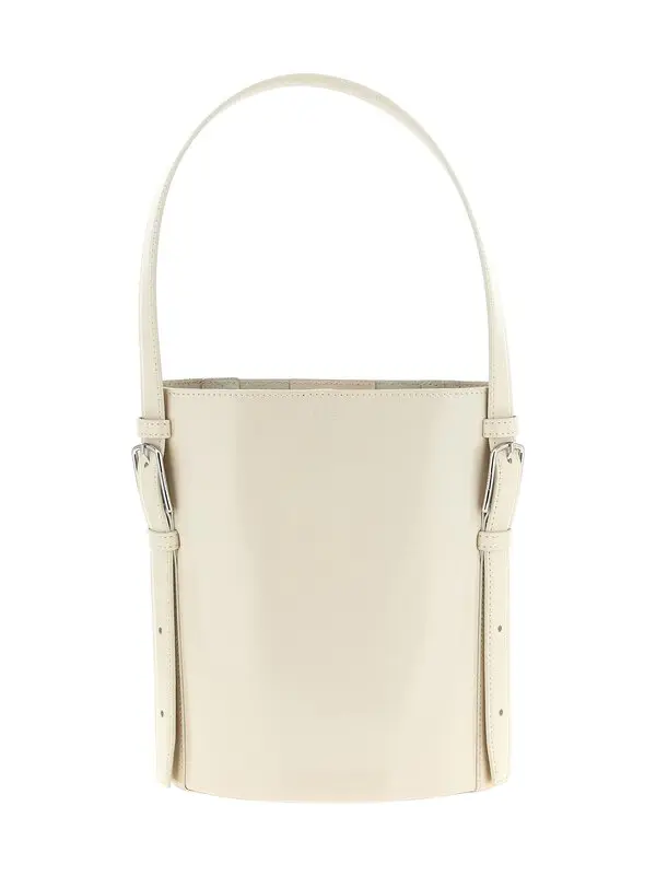 Coperni Ergonomic Bucket Bag - Cream