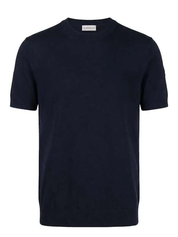 Moncler Crew-neck Silk Sweater - Multicolor