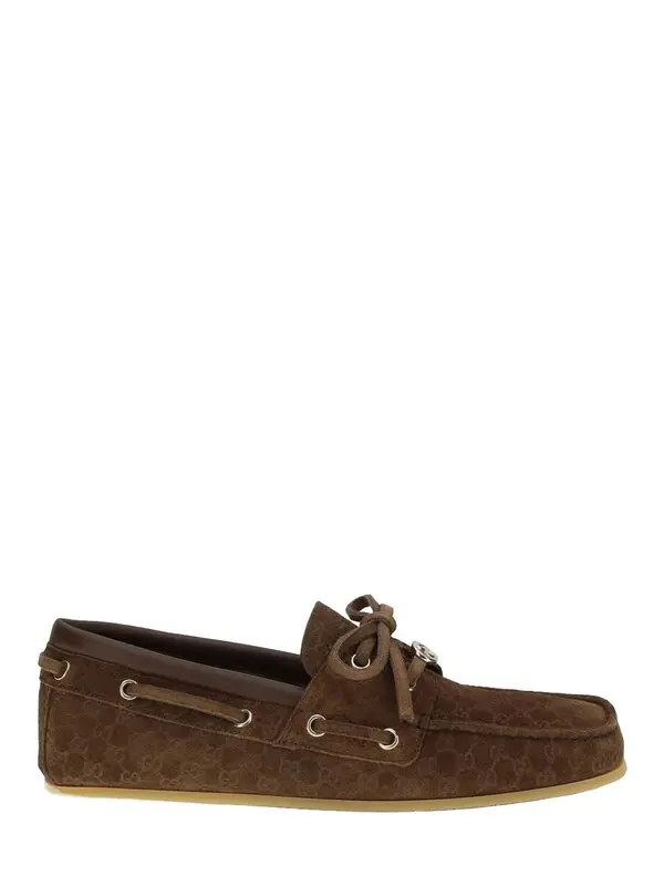 Gucci Suede Loafer - Brown