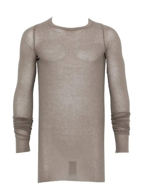 Rick Owens Long-sleeved T-shirt - Gray