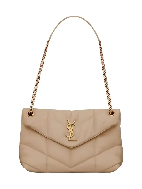 Saint Laurent Puffer Small Leather Shoulder Bag - Multicolor