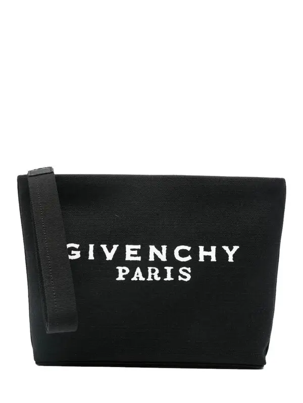 Givenchy Canvas Pouch - Black