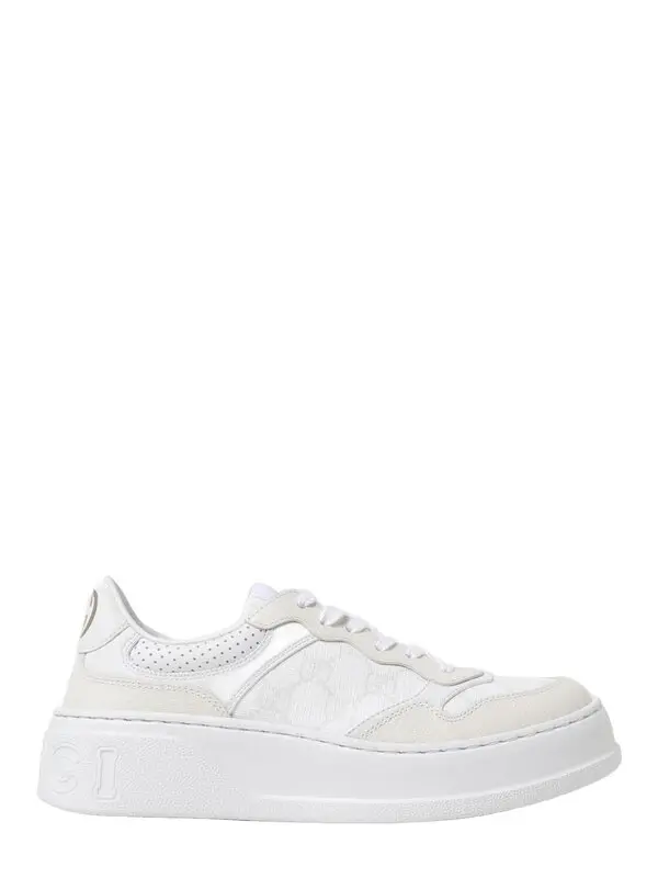 Gucci Platform Sneakers - White