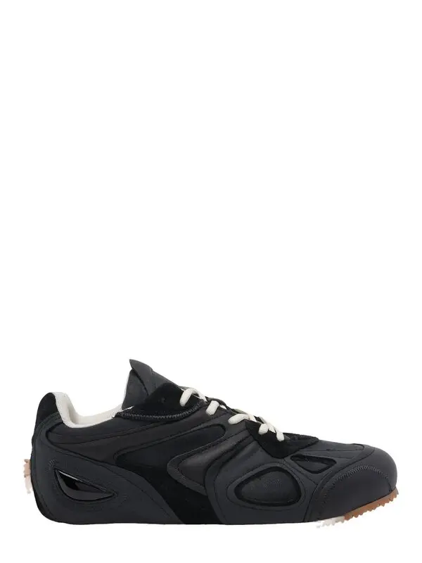 Axel Arigato Slow Runner Sneakers In Leather - Black