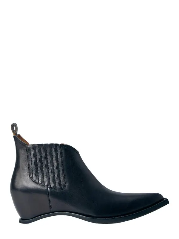 MAISON MARGIELA Heelless Western Chelsea Boots - Black