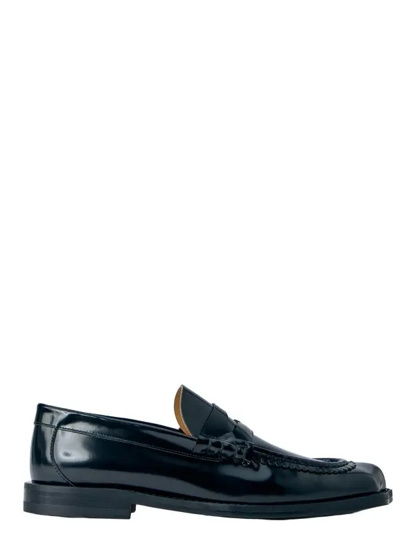 VIVIENNE WESTWOOD Leather Coin Loafers - Black