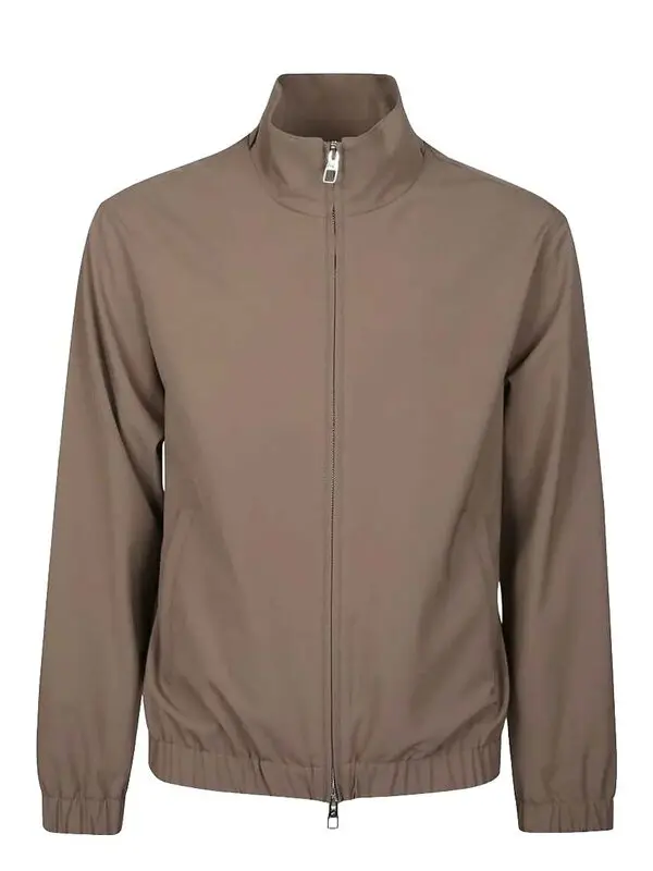 MONTECORE Zip-up Jacket - Brown