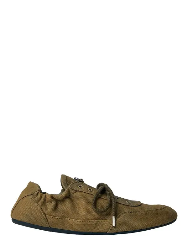 Prada Canvas Lace-up Sneakers - Multicolor