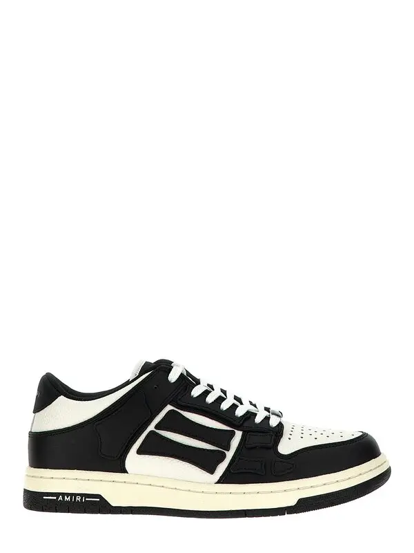 Amiri Skel Top Low Leather Sneakers - Multicolor