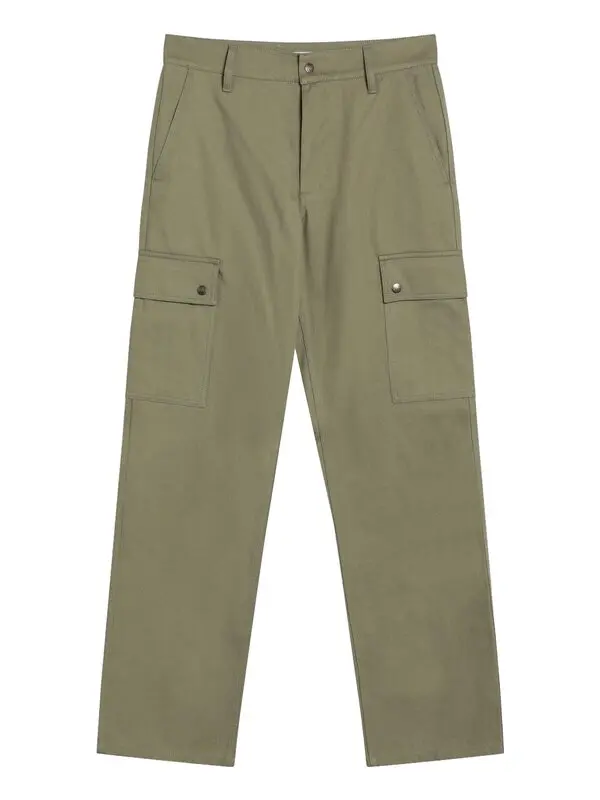 Burberry Khaki Cargo Pants - Multicolor