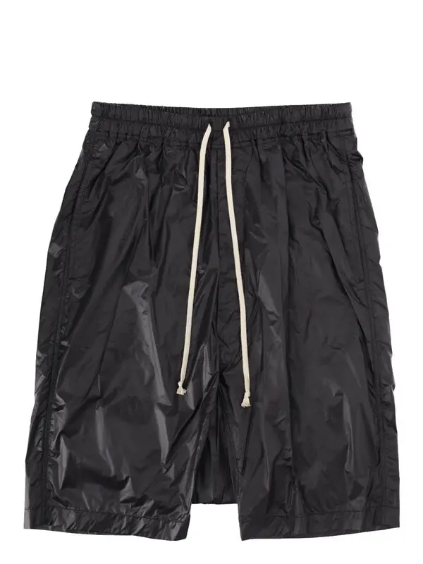 Rick Owens Drawstring Pod Shorts - Black