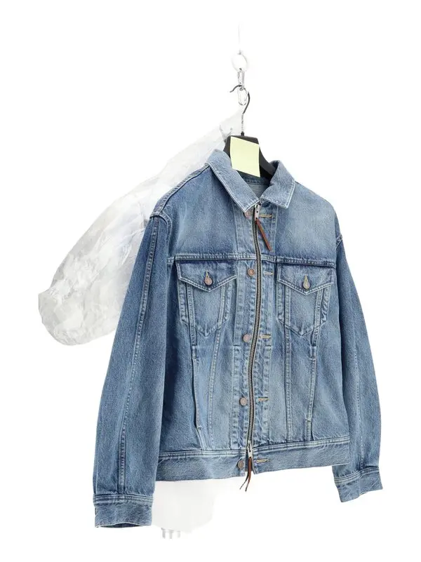 Celine Denim Trucker Jacket - Multicolor