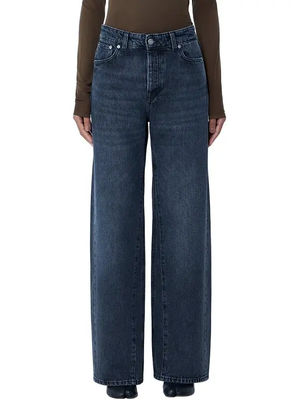 Our Legacy Trebel Cut Wide Leg Jeans - Gray