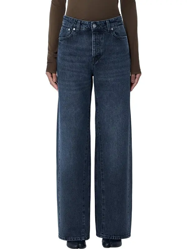 Our Legacy Trebel Cut Wide Leg Jeans - Gray