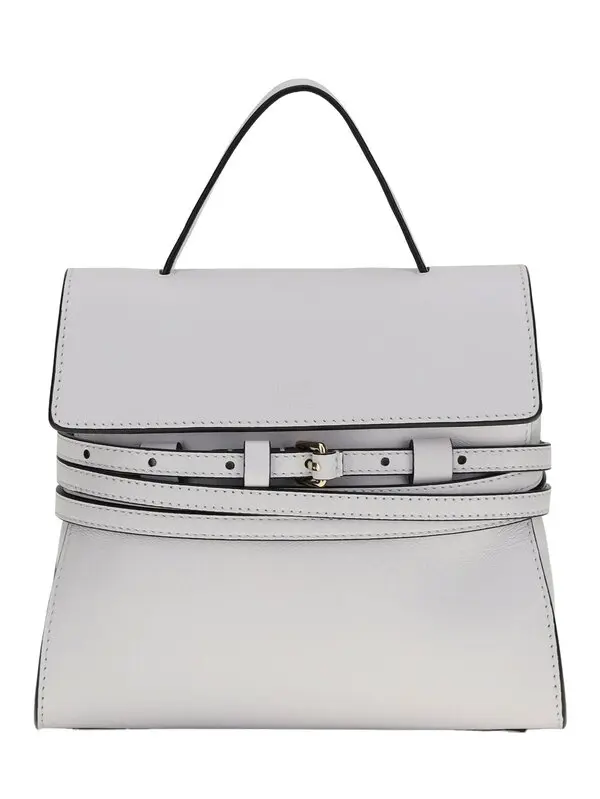 Moschino Tie Me Handbag - White