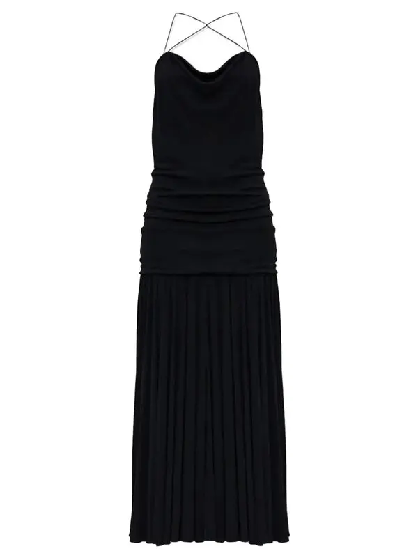 Jacquemus La Robe Abiha Maxi Dress - Black