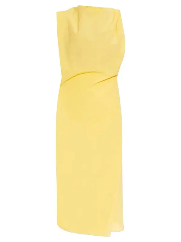 Jacquemus La Robe Drap Midi Dress - Multicolor