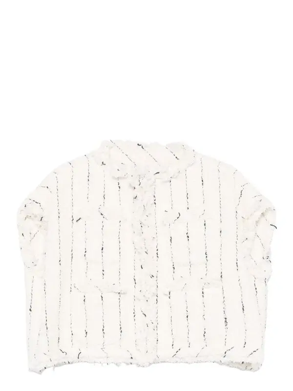 Sacai Tweed Vest - Multicolor