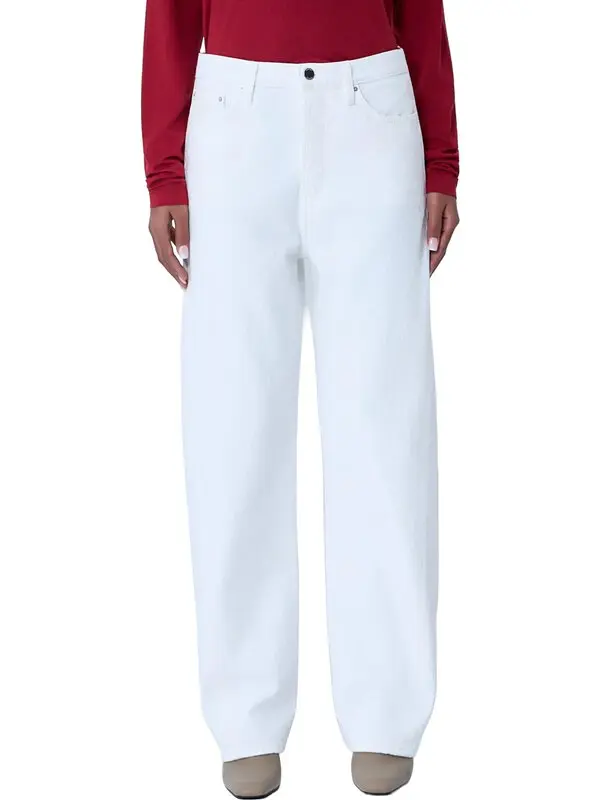 TOTEME Twisted Seam Wide-leg Jeans - Multicolor