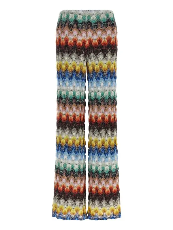 Missoni Lamé Viscose Trousers - Multicolor