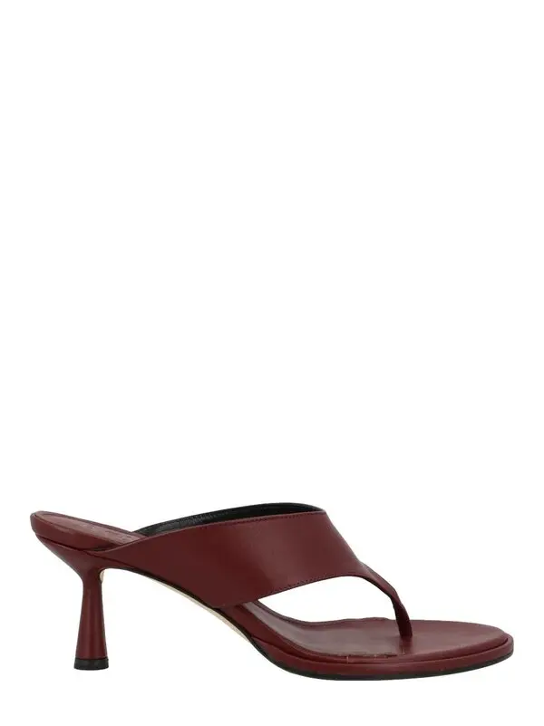 AeydĒ Thong Heeled Sandals - Multicolor