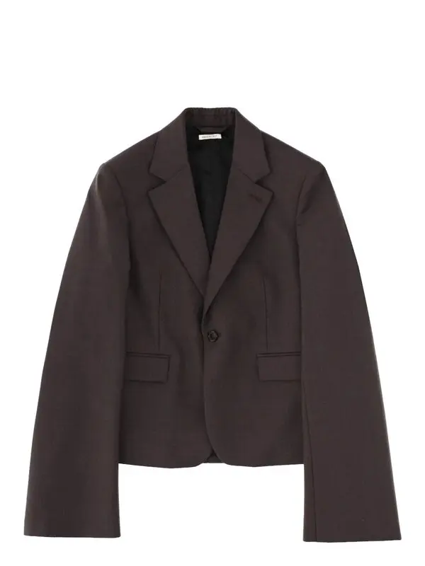 JW Anderson Tailored Wool Blazer - Brown