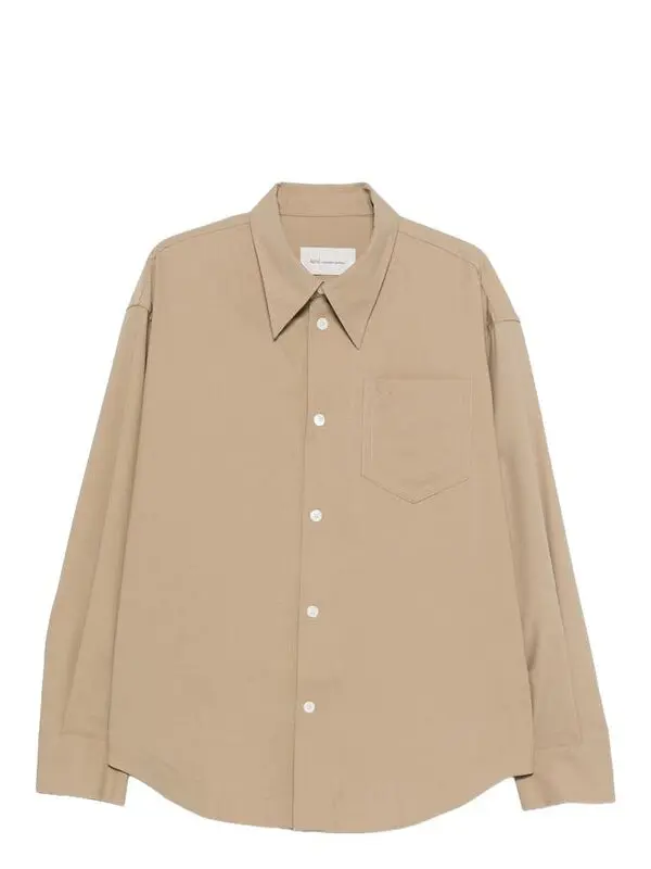 AMI Paris Neutrals Shirts - Cream