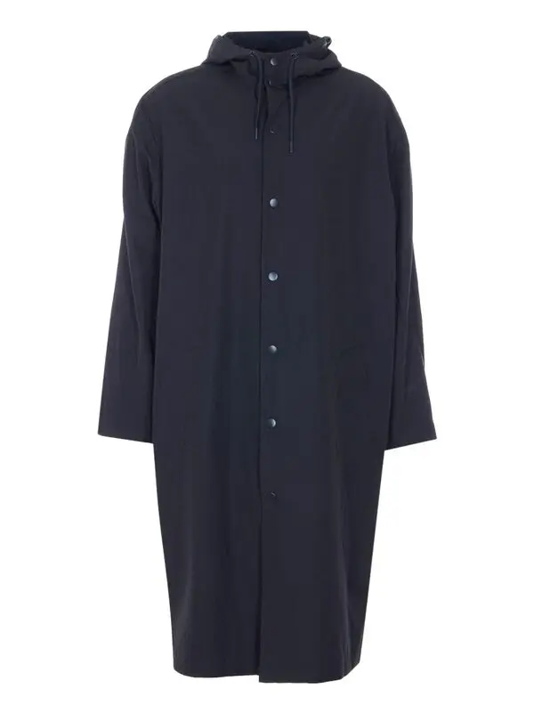 A.p.c. Kim Parka Hooded Long Sleeve Snap Button Fastening - Black