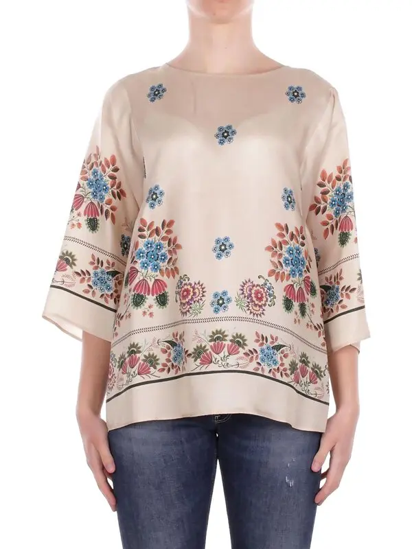 Max Mara Printed Blouse - Multicolor