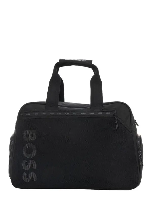 BOSS Logo Duffle Bag - Black
