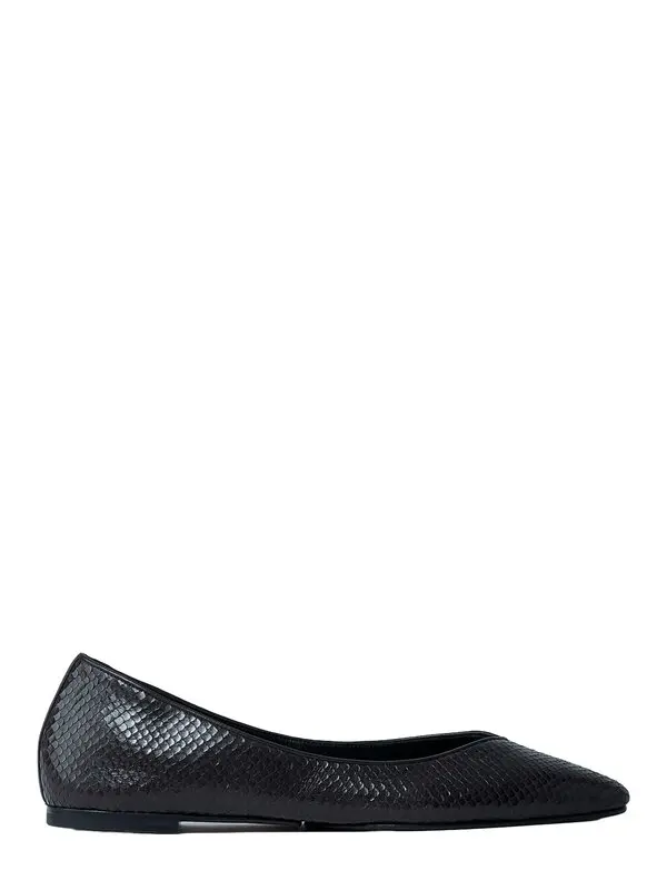 Jacquemus Les Ballerines Ovalo Almond Toe Flats - Multicolor