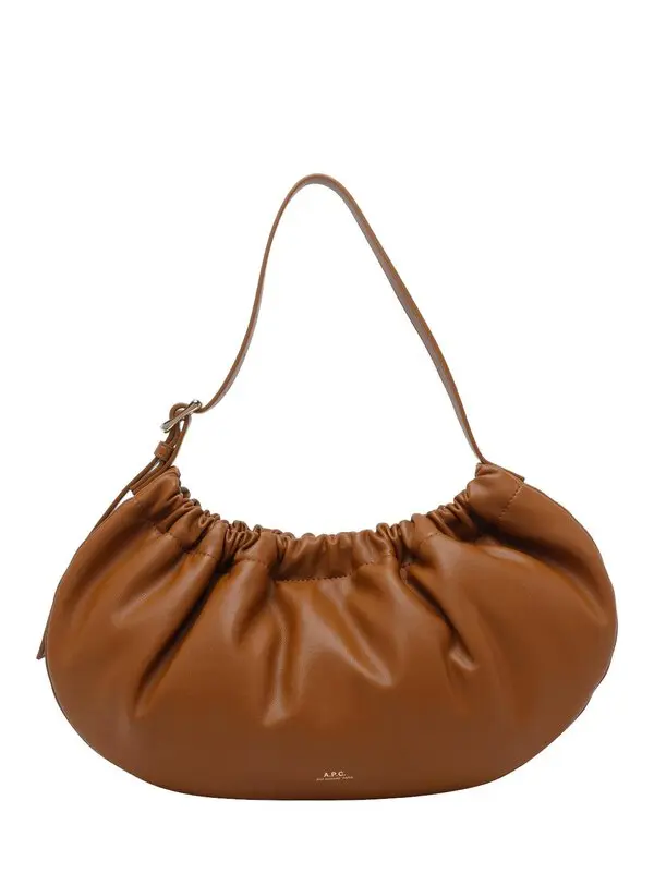 A.p.c. Ninon Hoop Shoulder Bag - Brown