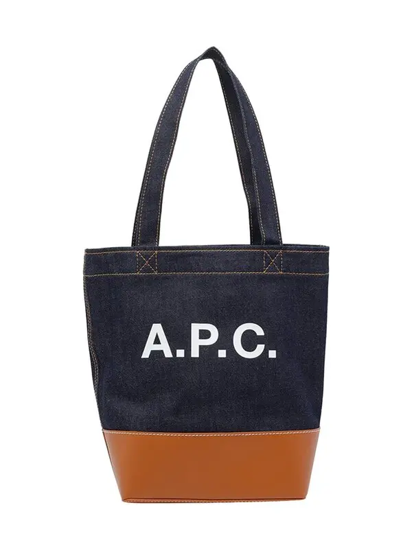 A.p.c. Small Alex Tote Bag - Blue