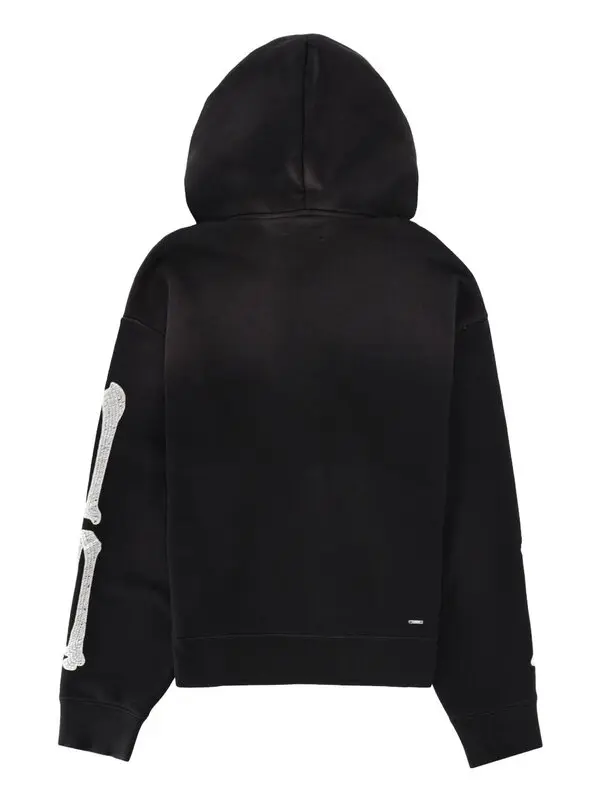 Amiri Bones Hoodie - Black