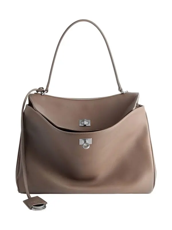 Balenciaga Rodeo Medium Leather Crossbody Bag - Multicolor