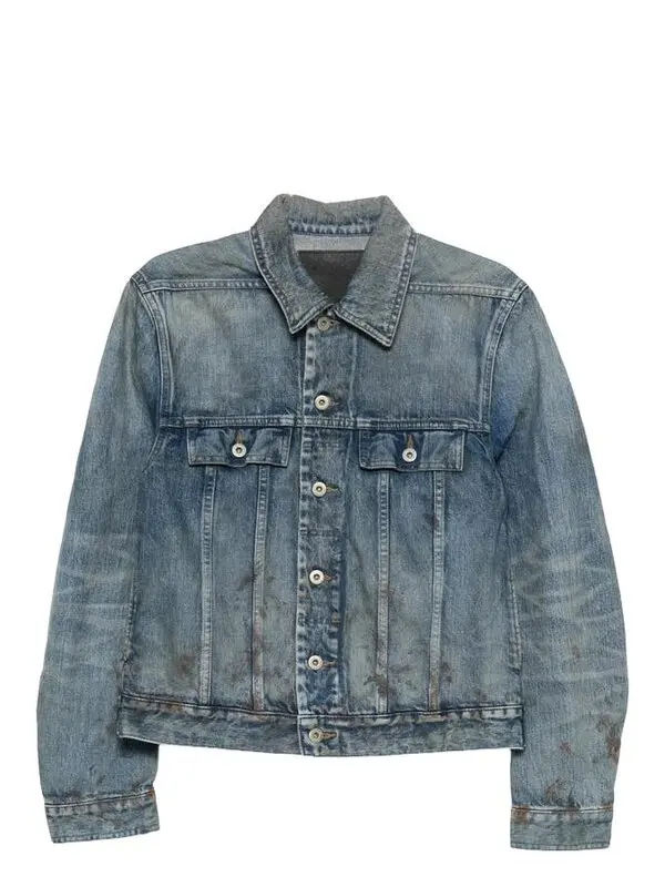 Rick Owens Denim Jacket - Blue
