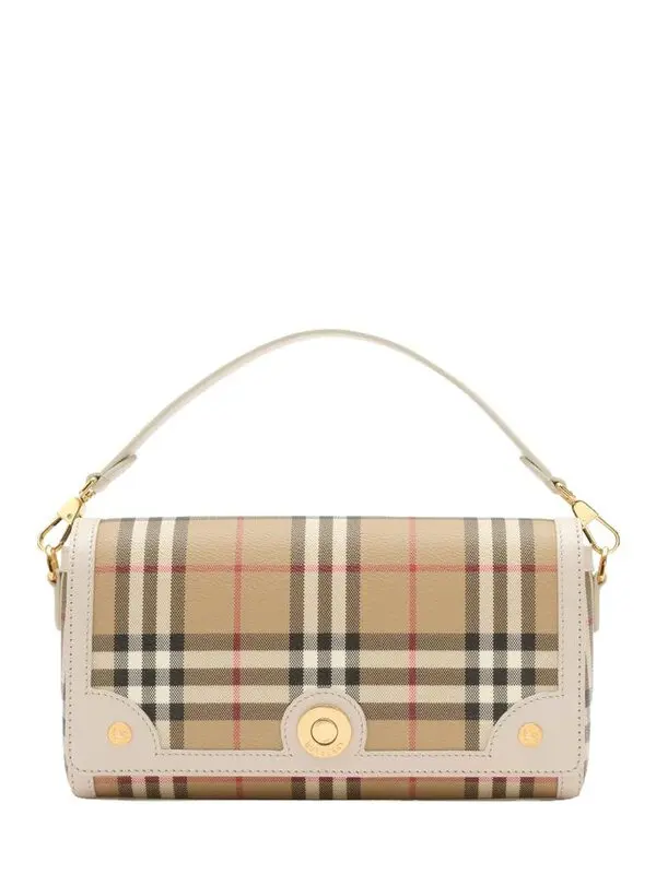 Burberry Archive Check Crossbody Bag - Cream