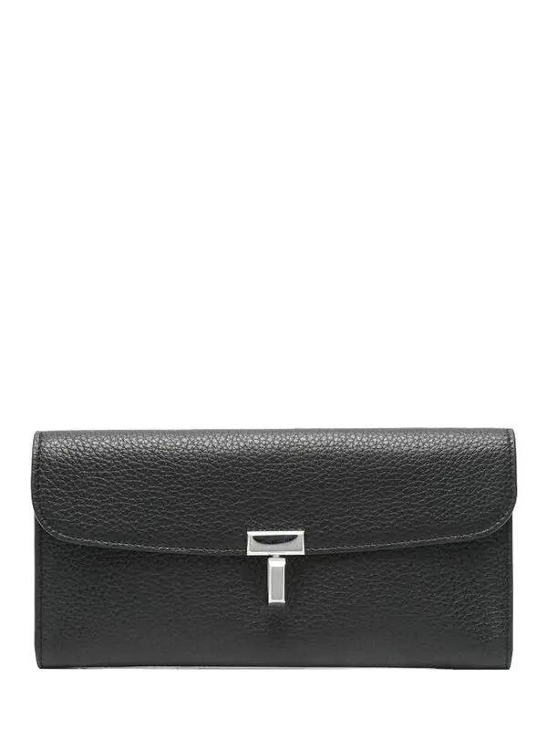 TOTEME Twist-lock Wallet - Black