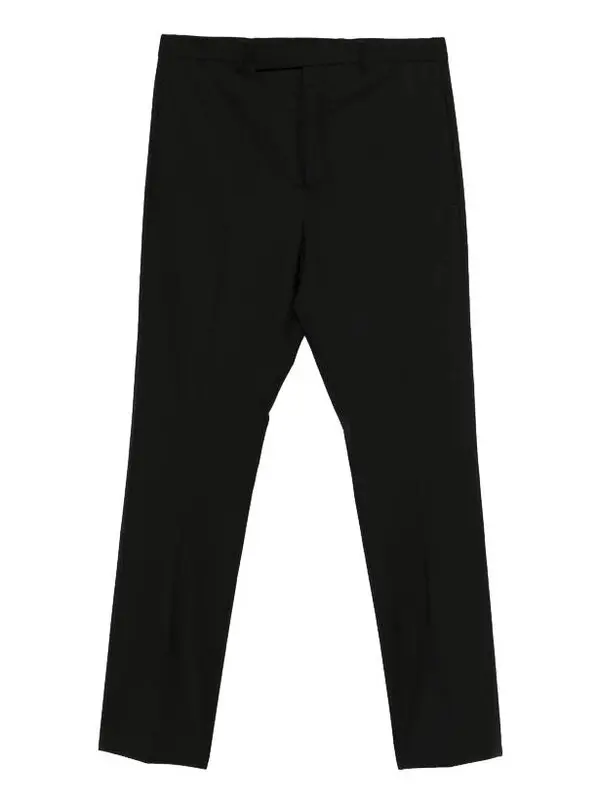 Rick Owens Tailored Trousers In Wool Blend - Black