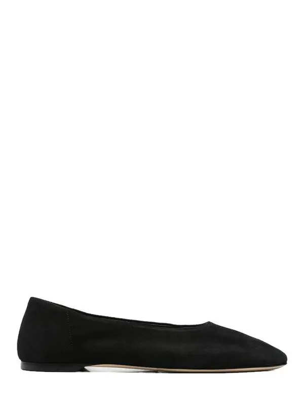 TOTEME Ballet Flats In Suede - Black