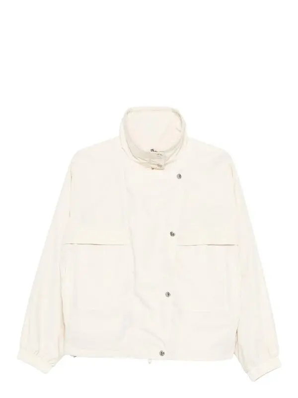 YVES SALOMON Bomber Jacket - Cream